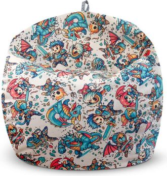 Happers Pouf Enfant Dragon Dragon