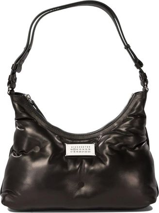 Maison Margiela Femme, Sacs, Noir, Taille: ONE Size Glam Slam Small Shoulder Bag
