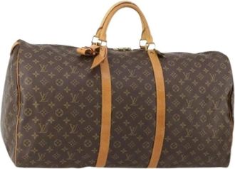 Louis Vuitton Pre-owned Keepall 60 Boston Bag - Femme - Pre-owned - Brun - Taille: ONE Size