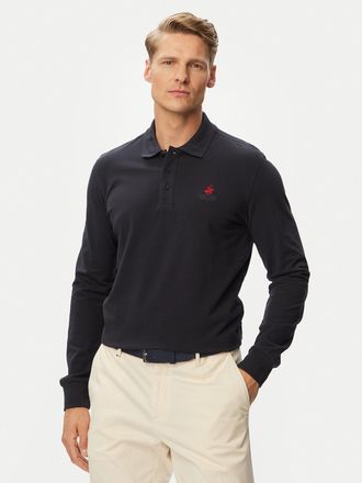 Beverly Hills Polo Club Poloshirt P-SS26M-P424125 Dunkelblau Regular Fit
