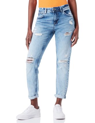 Pepe Jeans London Damen Jeans Violet, Blau (Denim-wr7), 32W / 34L