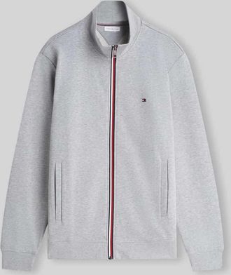 Tommy Hilfiger Regular Fit Sweatjacke aus reiner Baumwolle