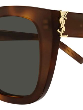 Saint Laurent Eyewear SLM176 Tortoiseshell Cat-Eye Sunglasses - Brown