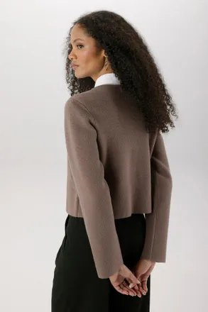 Aniston Strickjacke mit gro&szlig;en, stoff&uuml;berzogenen Druckkn&ouml;pfen - NEUE KOLLEKTION