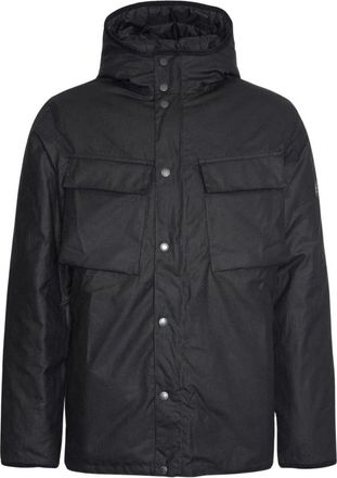 Barbour Veste cir&eacute;e Longwell - Femme - Manteaux - Noir - Taille: 46 FR