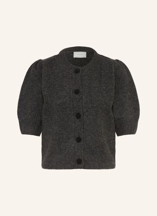 Neo Noir Neo Noir Strickjacke Trudy Mit 3/4-Arm grau