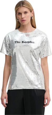 The Kooples Damen, Oberteile, Grau, MGr&ouml;&szlig;e