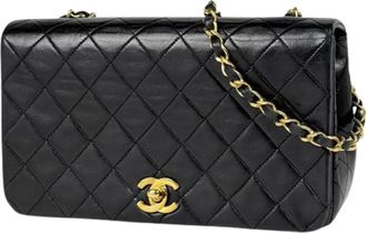 Chanel Sac bandouli&egrave;re Matelass&eacute; Pre-owned - Femme - Pre-owned - Noir - Taille: ONE Size