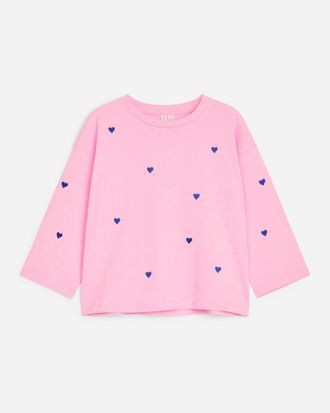 Arket Lockeres T-Shirt -Rosa