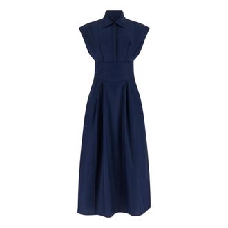 Guess Femme, Robes, Bleu, Taille: 40 FR Cherry Longuette Dress