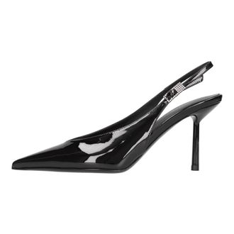 Le Silla Clivage Slingback D&eacute;collet&eacute; - - Shoes - Damen - Schwarzk - 40 EU