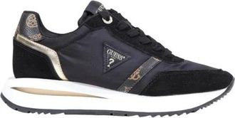 Guess Femme, Chaussures, Noir, Taille: 40 EU Baskets Slip-On Sporty &agrave; Lacets