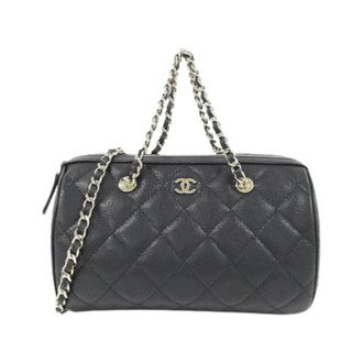 Chanel Pre-owned Timeless Classic Caviar Skin Shoulder Bag - - Pre-owned - Damen - Schwarzk - ONE SIZE