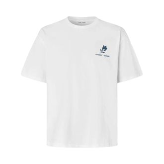 Sams&oslash;e & Sams&oslash;e Sacohen T-shirt - - Tops - Herren - Blau - S
