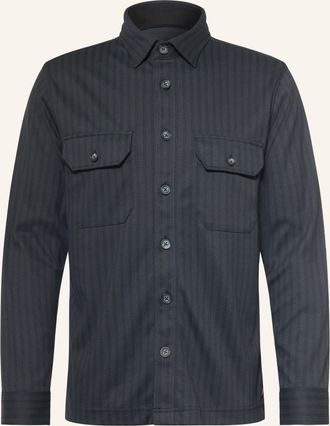 DeSoto Desoto Overjacket Aus Jersey schwarz