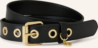 Maje Lederg&uuml;rtel schwarz