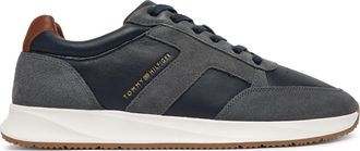 Tommy Hilfiger Sneakers Tommy Hilfiger Elevated Hilfiger Mix Runner FM0FM06084 Dunkelblau