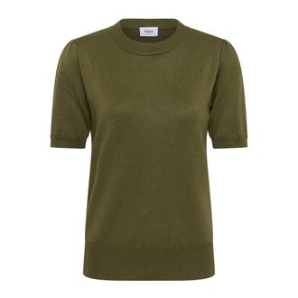 Saint Tropez Pulls &agrave; col rond - Femme - Pulls - Vert - Taille: 46 FR