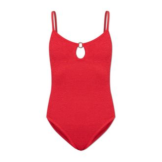 Hunza G Toni One-Piece Badeanzug - - Swimwear - Damen - Rot - ONE SIZE