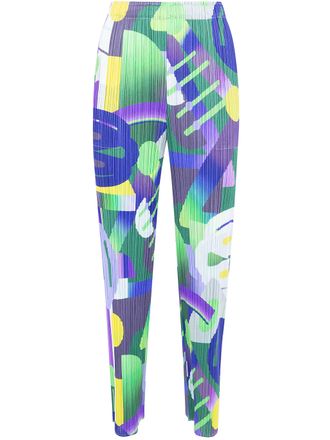 Issey Miyake Pantaloni Con Pieghe Playground