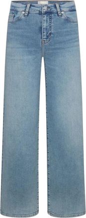 Frame Denim Femme, Jeans, Bleu, Taille: W28 Wide Jeans