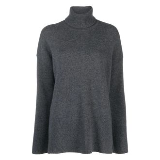 P.A.R.O.S.H. Loto Rollkragenpullover - - Knitwear - Damen - Grau - XL