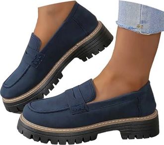 Generic Baskets Compensées Femme Jogging Unisex OrthopéDiques Plateforme Semelles Souples Coussin dair Chaussures Décontractées en Toile ImpriméEs Couleur Uni