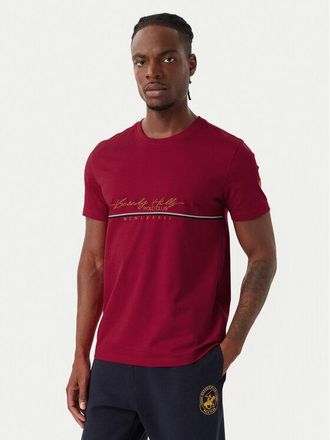Beverly Hills Polo Club T-Shirt P-SS26M-TS1519 Rot Regular Fit