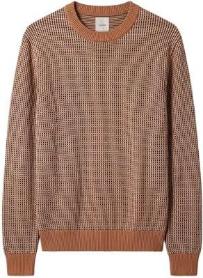 Calvin Klein Pull en maille de coton m&eacute;lang&eacute;