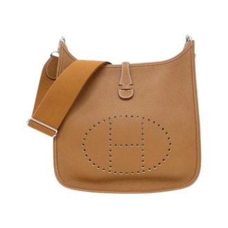Herm&egrave;s Pre-owned Vintage Schultertasche - - Pre-owned - Damen - Braun - ONE SIZE