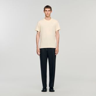 Sandro T-shirt &agrave; patch caur