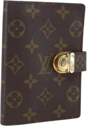 Louis Vuitton unisex, Pre-owned, Brun, Taille: ONE Size Portefeuille en toile Pre-owned
