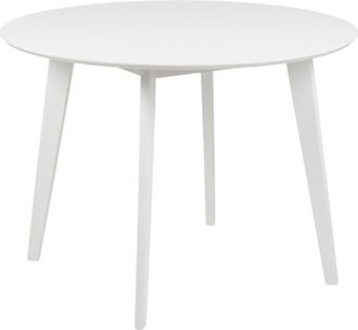 Hellin Hellin - Roxby Table &agrave; manger &Oslash;105 cm, blanc
