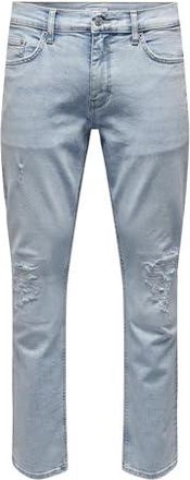 Only & Sons Onsweft Reg LBD 7621 Sty DNM Vd, Bleu Jeans Clair, 30W x 30L Homme