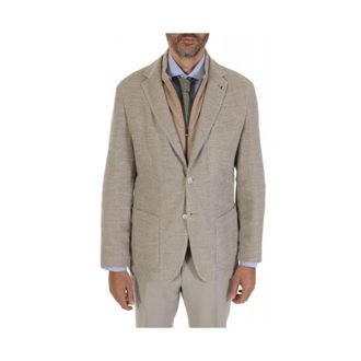 HUGO BOSS Boss - Jacken > Blazer - - Jackets - Herren - Beige - 2XL