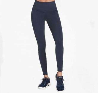 Skechers W03lg30b/nvy Goflex Damen Gym Leggings Blau Iris