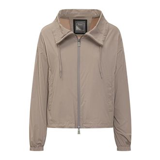 Herno Jacke mit Kordelzug und Kapuze - - Jackets - Damen - Beige - L