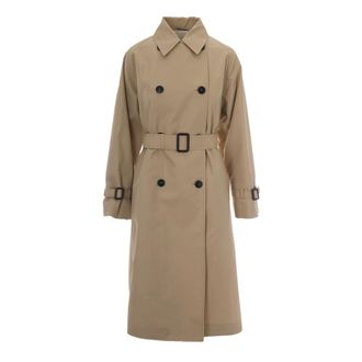 Max Mara Femme, Manteaux, Beige, Taille: 36 FR Trench Manteaux