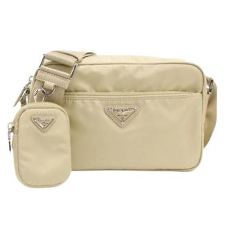 Prada Pre-owned Vintage Nylon Shoulder Bag - - Pre-owned - Damen - Beige - ONE SIZE