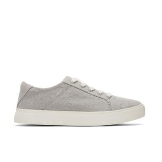 Toms Damen Kameron Lace-up Sneaker, Drizzle Grey Two Tone Slub, 42.5 EU