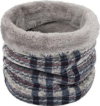Generic &Eacute;charpe dhiver cache-cou pour homme et femme - Tricot chaud - En polaire chaude - Coupe-vent, 14, Taille unique
