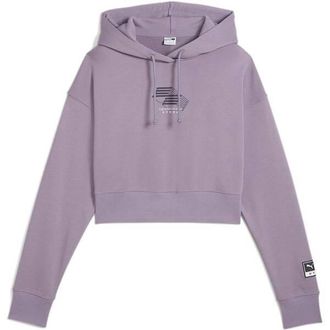 Puma Damen Kapuzensweat HYROX x Cropped Hoodi