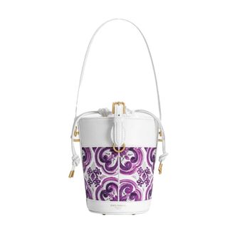 Dolce & Gabbana Femme, Sacs, Violet, Taille: ONE Size Sac seau élégant au design tendance