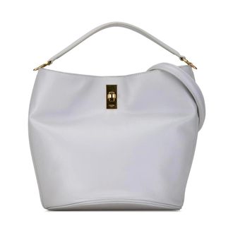 Celine Sac seau Teen Bucket 16 Pre-owned en gris clair - Femme - Pre-owned - Bleu - Taille: ONE Size