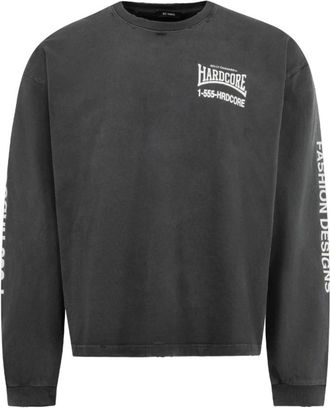Willy Chavarria Homme, Sweatshirts et sweats &agrave; capuche, Noir, Taille: M SweaT-shirts