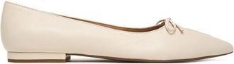 Lauren Ralph Lauren Ballerinas 802P06376003 Wei&szlig;
