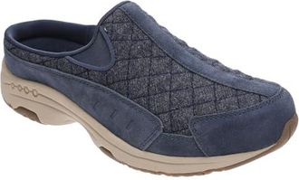 Easy Spirit AP1 Chaussures de marche sport, Couvre-lit bleu marine moderne en flanelle, 37 EU Large