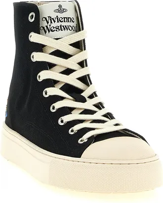 Vivienne Westwood Plimsoll High-Top Sneaker - Black
