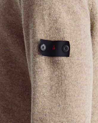 Peuterey Yak Wool Blend Turtleneck Sweater - Beige