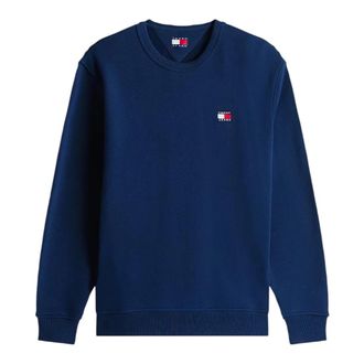 Tommy Jeans Homme, Sweatshirts et sweats &agrave; capuche, Bleu, Taille: 4XL maglieria e felpe Cotone
